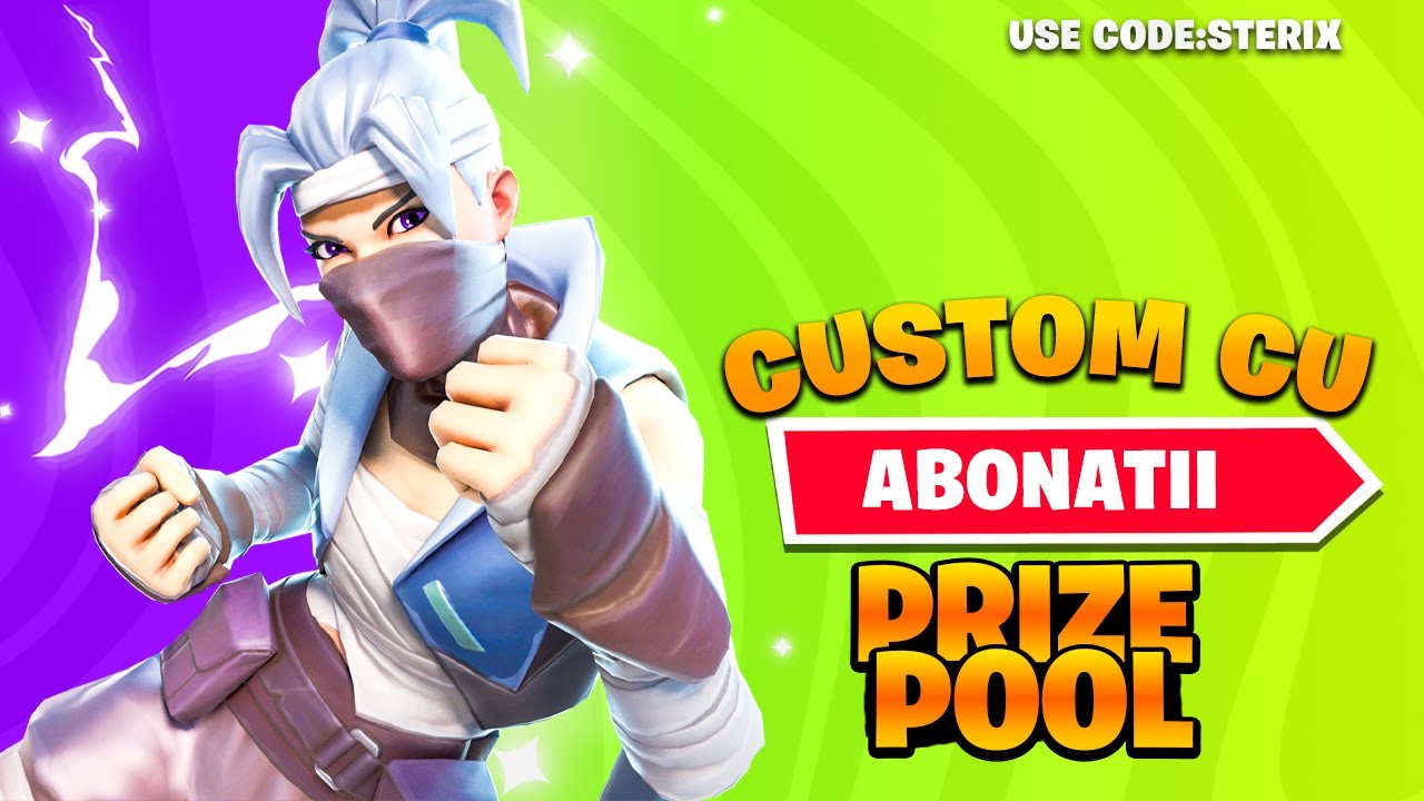 [LIVE]Custom cu premii|use code "Sterix" - YouTube