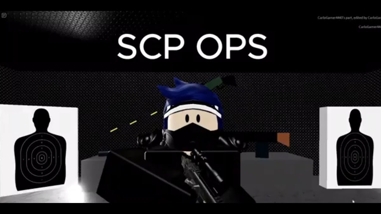 SCP OPS: Mission 1 "Roblox Town" - YouTube