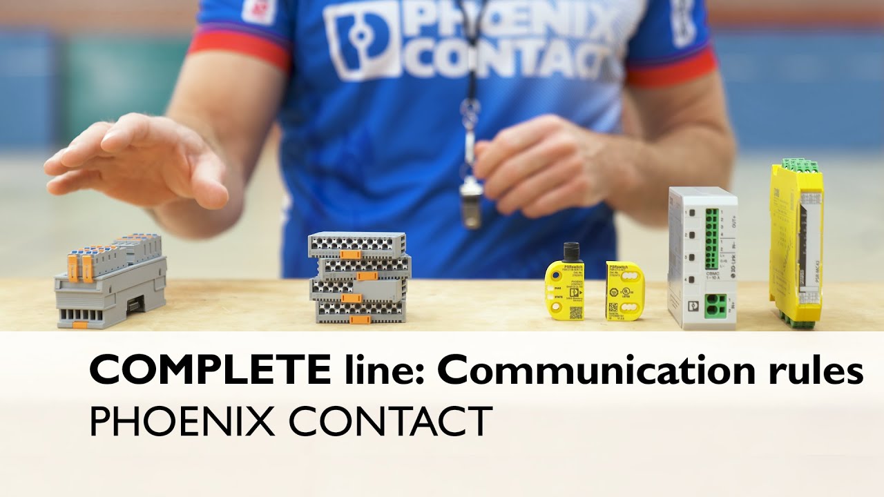 Communication rules for the control cabinet with IO-Link - YouTube