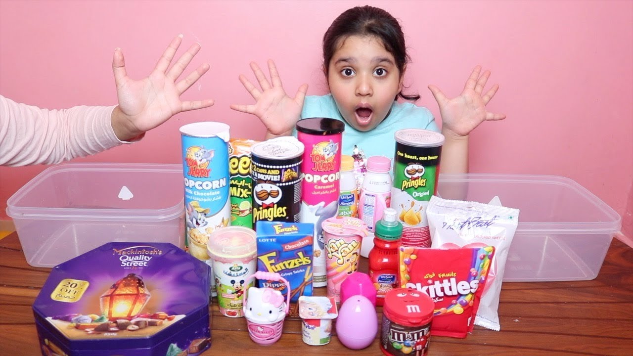 تحدي لاتختار حلويات السلايم الخاطئ !!!Don't Choose the Wrong Snack ...