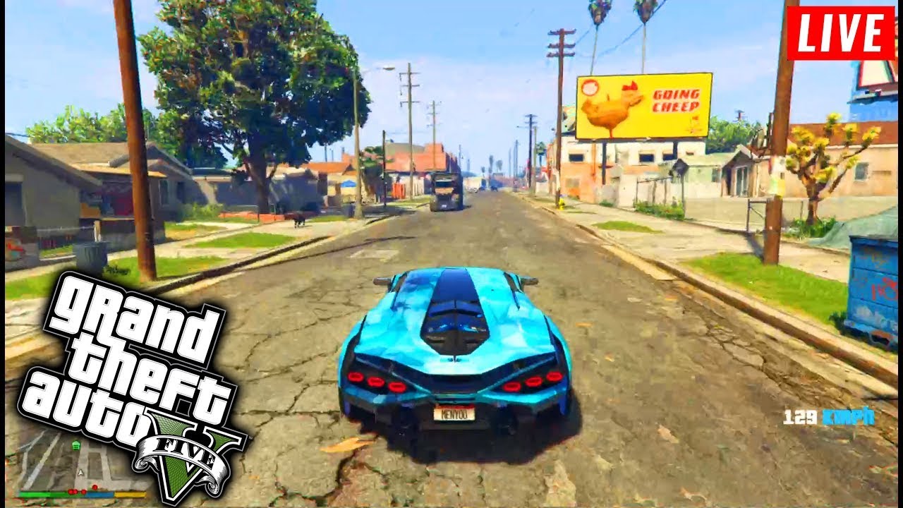 GTA 5 LIVE STREAMING | GTA V GAMEPLAY LIVE #1 | Game Wave YT | GWT ...
