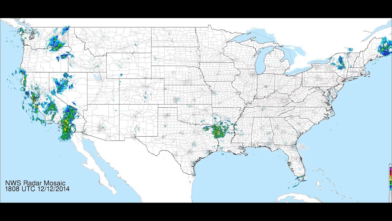 5 Day Weather Radar – Dec. 09 thru Dec. 14 - YouTube