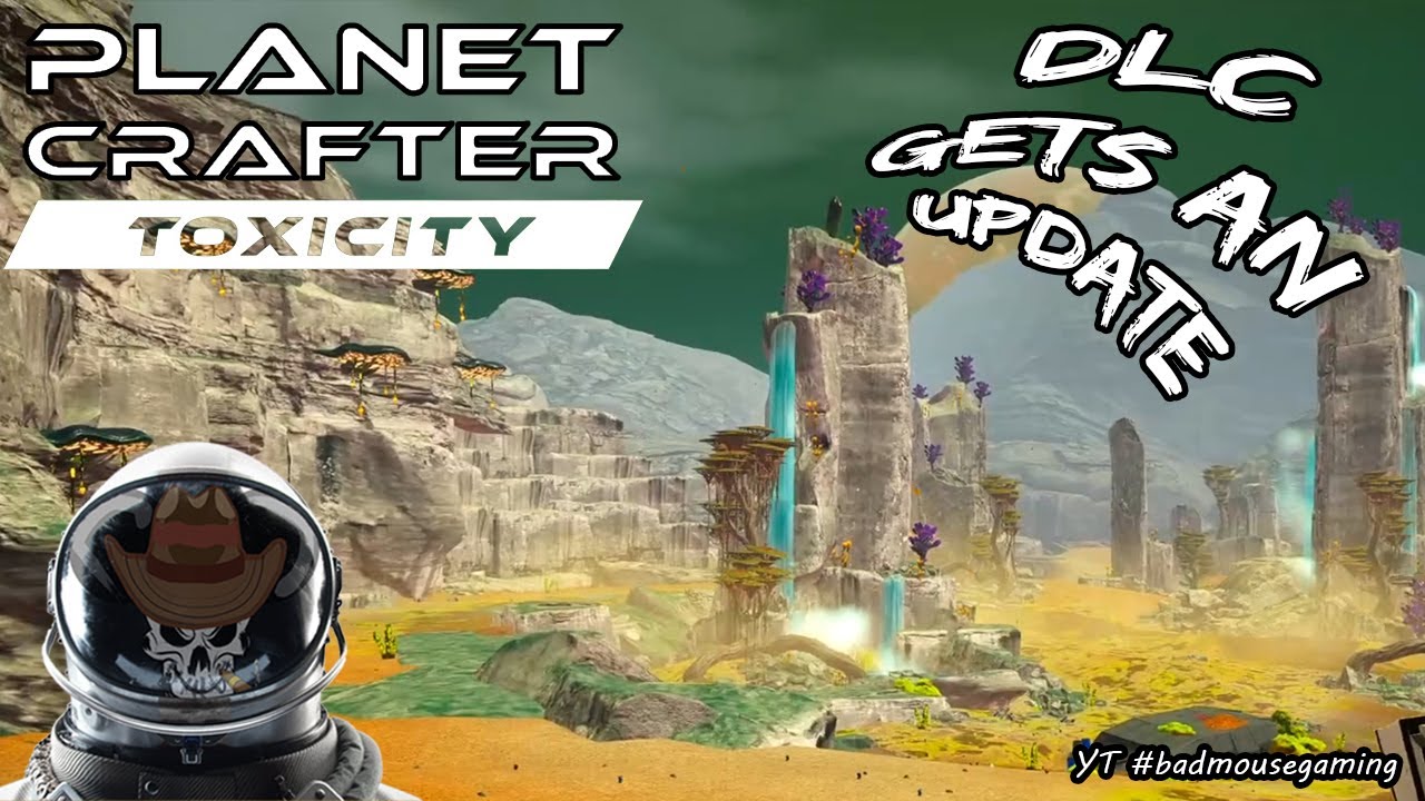 Planet Crafter | DLC "Toxicity" New gold chest and New Biomes | Episode ...