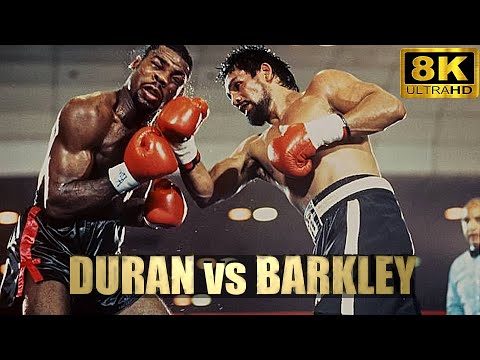 Roberto Duran vs Iran Barkley | FIGHT OF THE YEAR 1989 | HIGHLIGHTS Boxing Fight | 8K Ultra HD