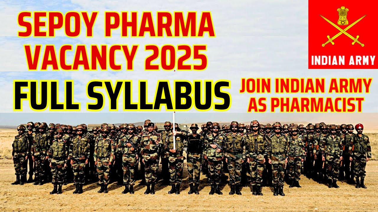 Sepoy Pharma New & Updated Syllabus | Sepoy Pharma Vacancy 2025 | Being ...