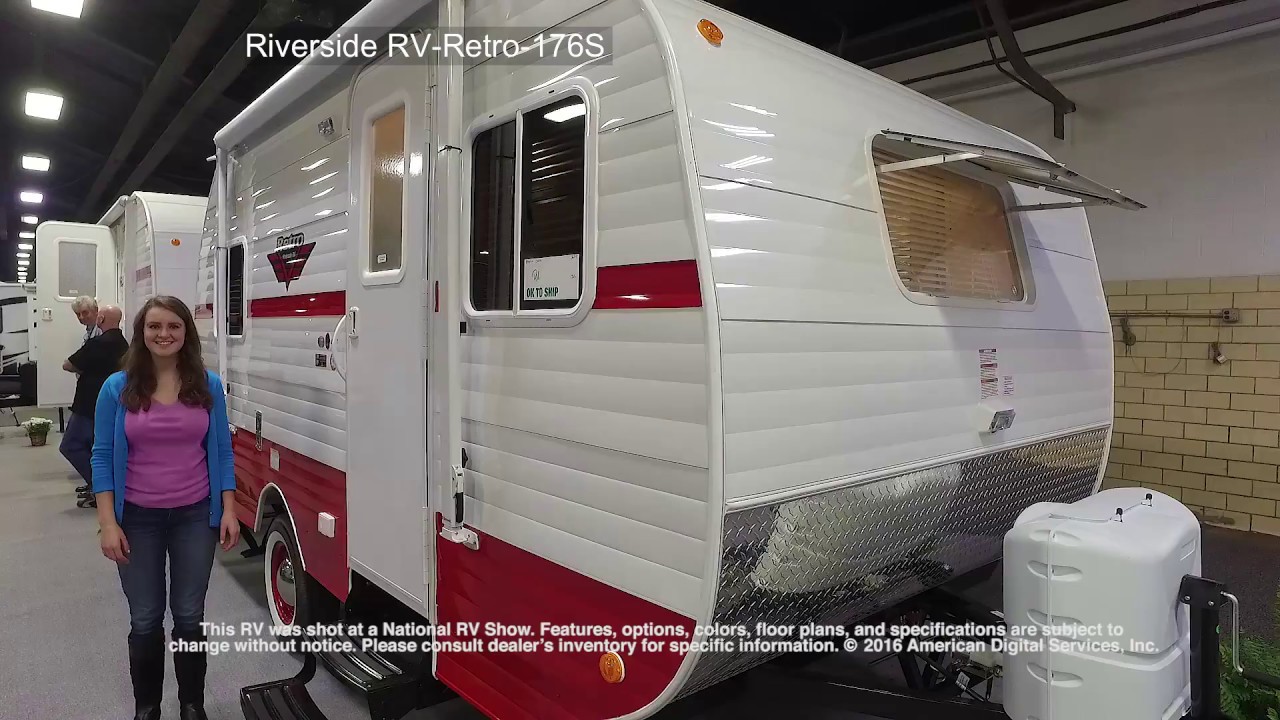 2017 Riverside RV Retro 176S - YouTube