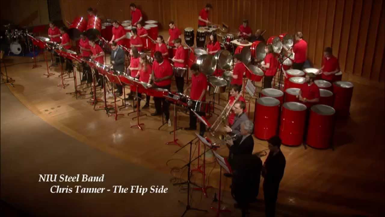 NIU Steelband - Chris Tanner - The Flip Side - YouTube