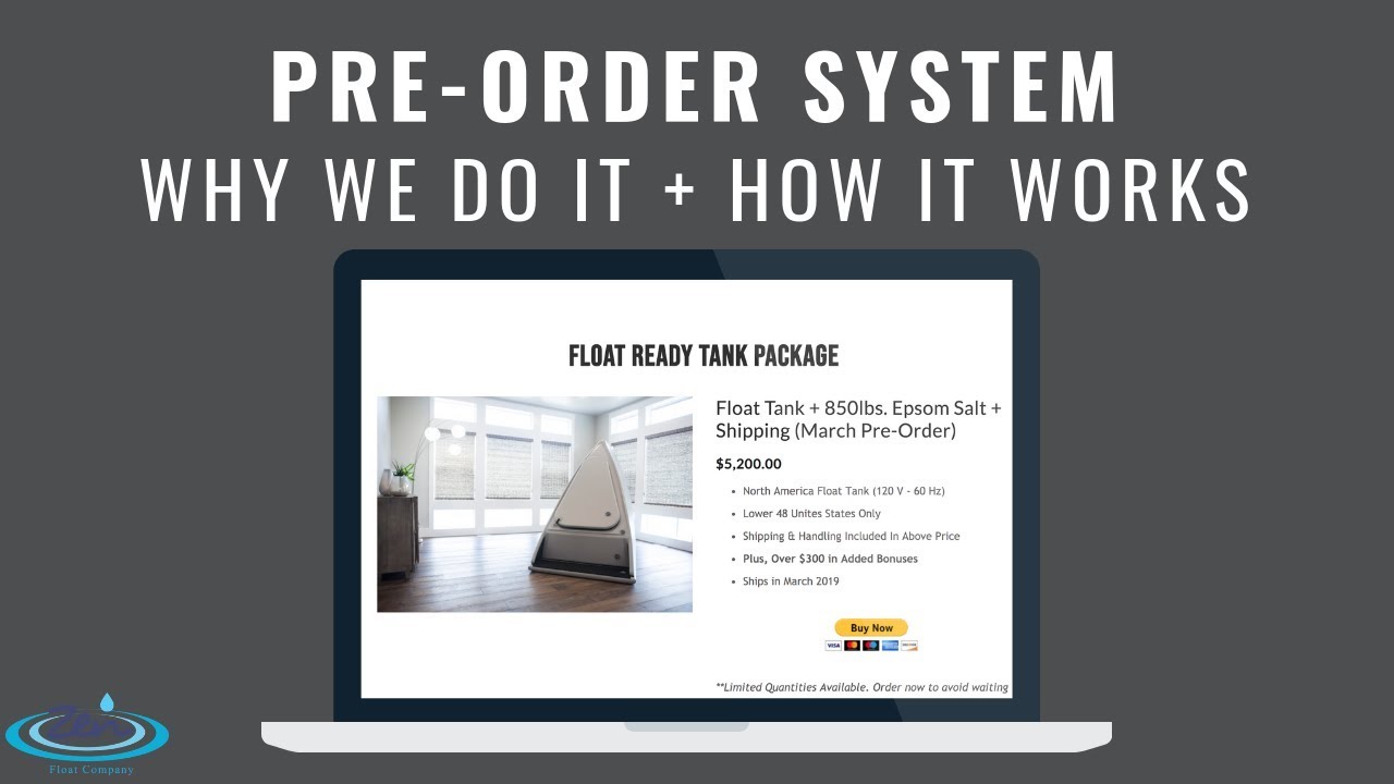 Pre Order System - YouTube