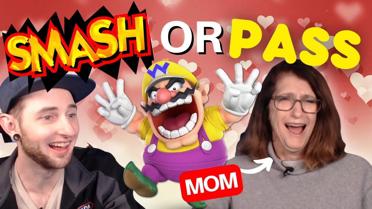 Smash Or Pass with my MOM: Smash bros edition [Valentine's Day Special ...