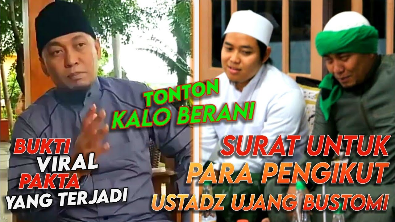 VIRAL UJANG BUSTOMI Hari Ini || SURAT Untuk Pengikut Ustadz UJANG ...