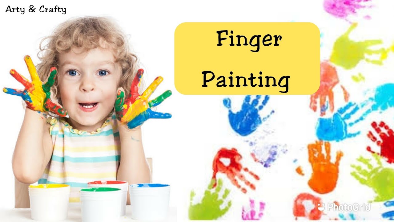 Finger Painting Art | Easy Thumb Painting | Summer Fun Activities for ...