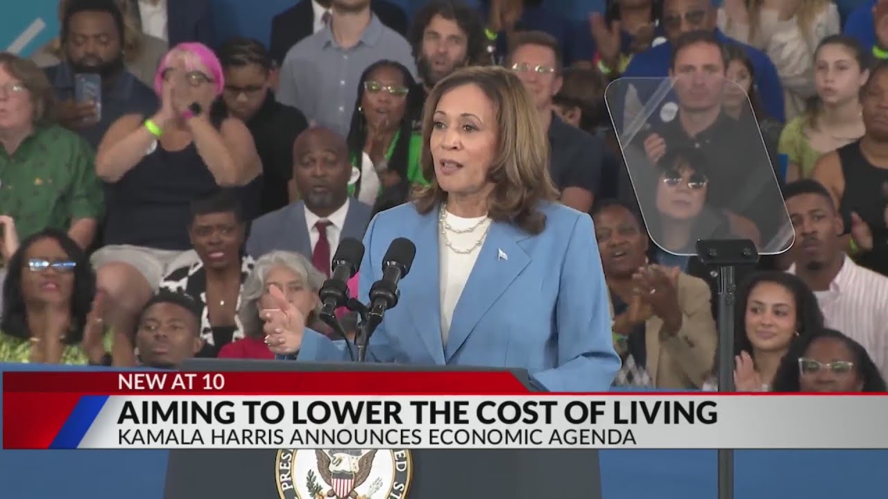 Kamala Harris presents economic plan - YouTube