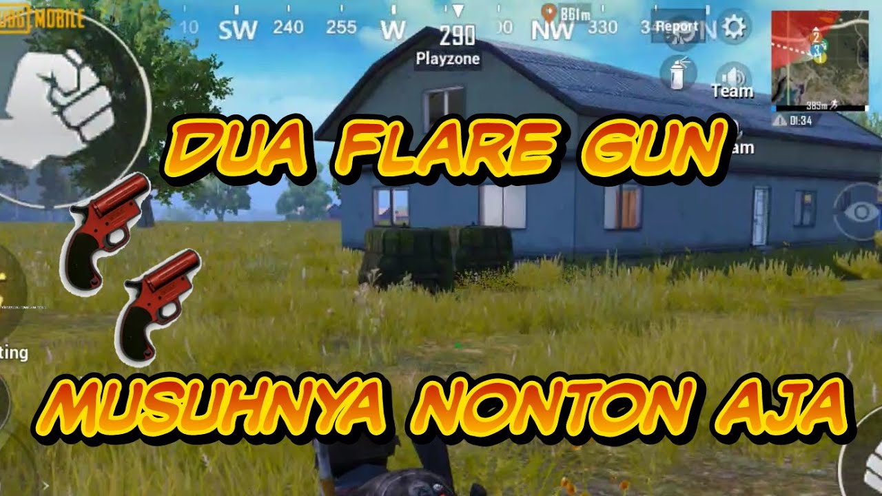DUA FLARE GUN GAK ADA YANG BERANI RUSH | MUSUH AUTO KNOCK - YouTube