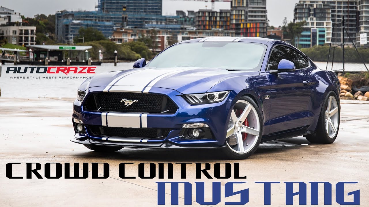 🛑CROWD CONTROL MUSTANG 👷‍ // BTS Ford Mustang Performance Wheels, Tyres ...