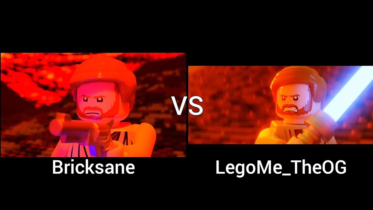 Anakin doesn't try it (Bricksane vs LegoMe_TheOG) - YouTube