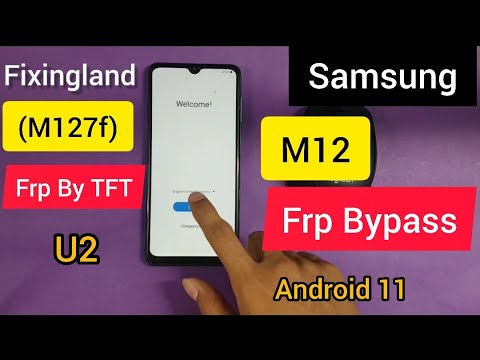 FRP bypass ADB Mode / SAMSUONG M12 (M127F) U9 FRP By TFT / Unlock FRP ...