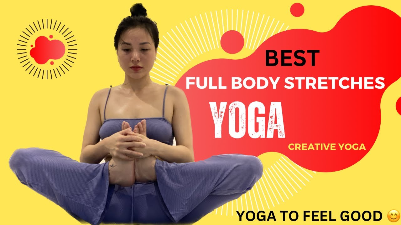 Best 45 Min Full Body Yoga Stretch for Everyone😊Best Yoga for Healthy ...