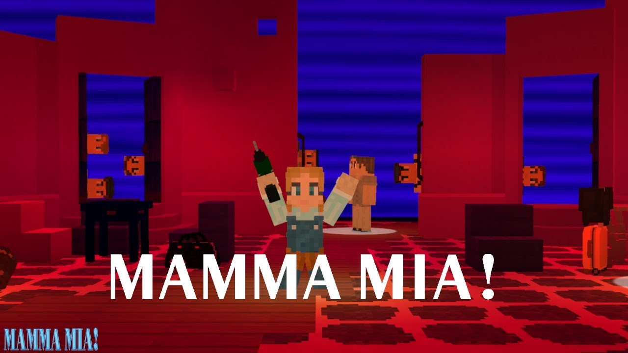 Mamma Mia | From MAMMA MIA! In Minecraft! - YouTube