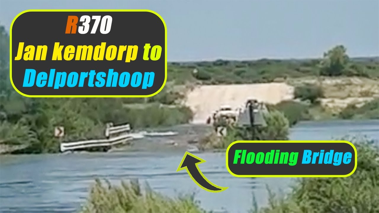 Cyclone Eloise effects R370 / Jan Kempdorp to Delportshoop/ Boetsap ...