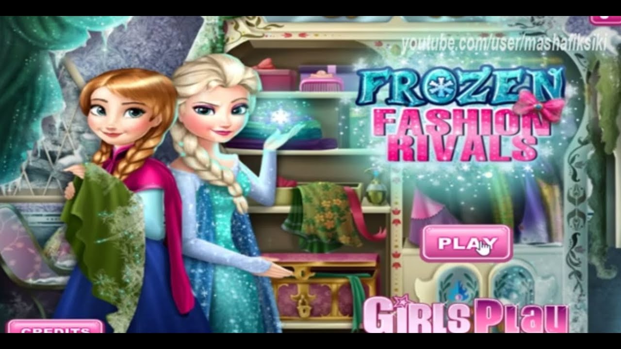 Game Frozen Anna salon - FASHION Rivals - YouTube