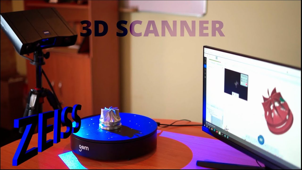 3D SCANNER ZEISS - YouTube