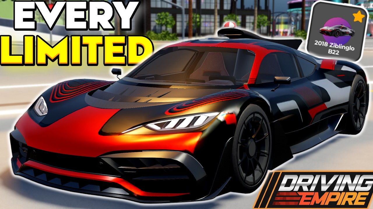 Every *LIMITED* IN Driving Empire From OLDEST To NEWEST (50+ Cars In ...