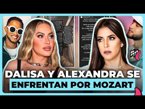 DALISA ALEGRIA ENCUENTRA A ALEXANDRA MVP CON MOZART LA PARA SE TIRAN LOS TRAPITOS AL SOL