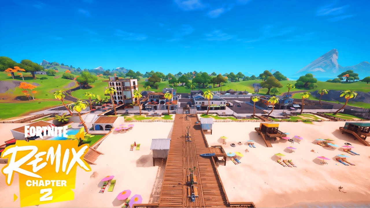 Fortnite - Exploring the Chapter 2 Remix Map [PS5] - YouTube