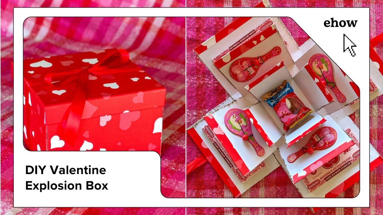 Exploding Valentine Box - YouTube