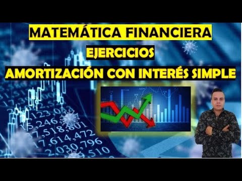 MATEMÁTICA FINANCIERA: AMORTIZACIÓN CON INTERÉS SIMPLE (EJERCICIOS) - YouTube