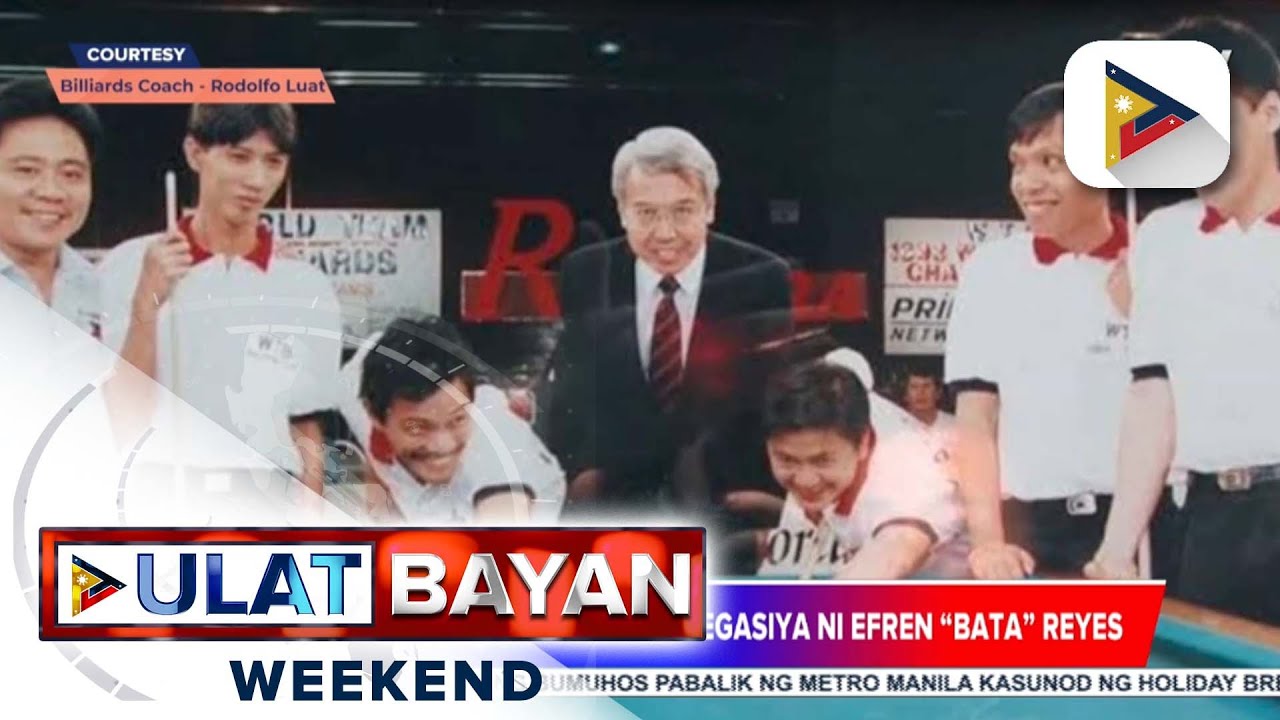 Rodolfo Luat, ibinahagi ang legasiya ni Efren “Bata” Reyes - YouTube