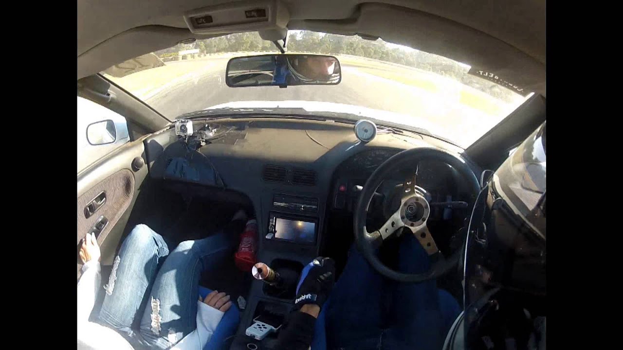 s13 Silvia in car footage. Drifting Barbagallo raceway - YouTube