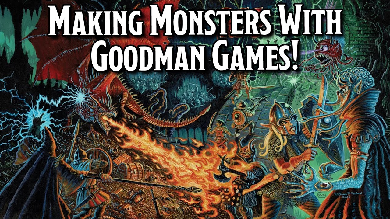 Making Monsters with Goodman Games! - YouTube