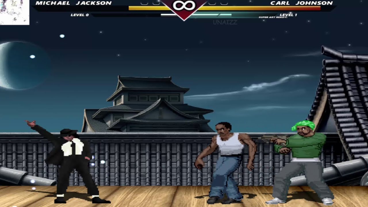 Michael Jackson VS Carl Johnson I CJ (GTA) I HIGH LEVEL EPIC FIGHT ...