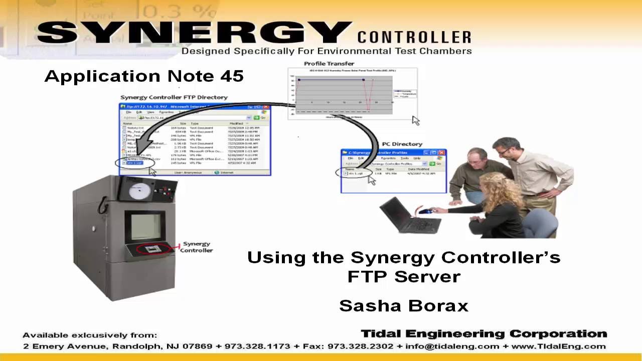 FTP Server - App Note 45 Synergy Controller Demonstration - YouTube