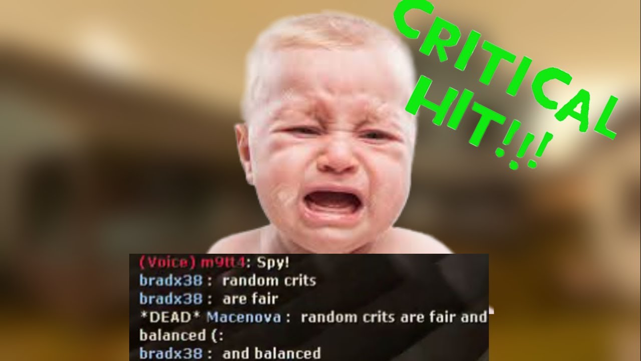 crying about random crits - YouTube