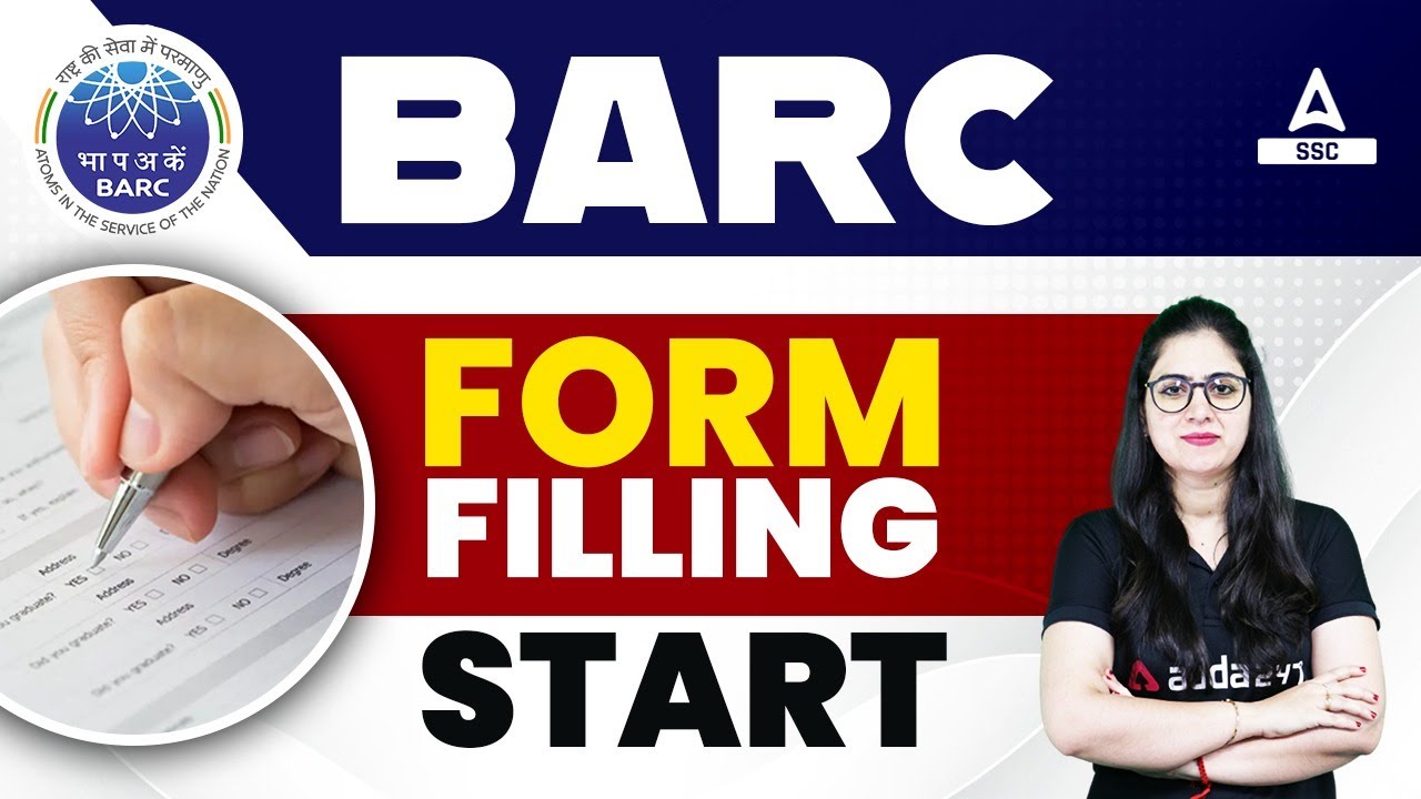 BARC Form Filling Start || By Arti Ma'am - YouTube