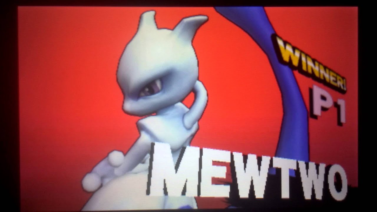 Super Smash Bros.4 (3DS) For Glory (Mewtwo) - YouTube