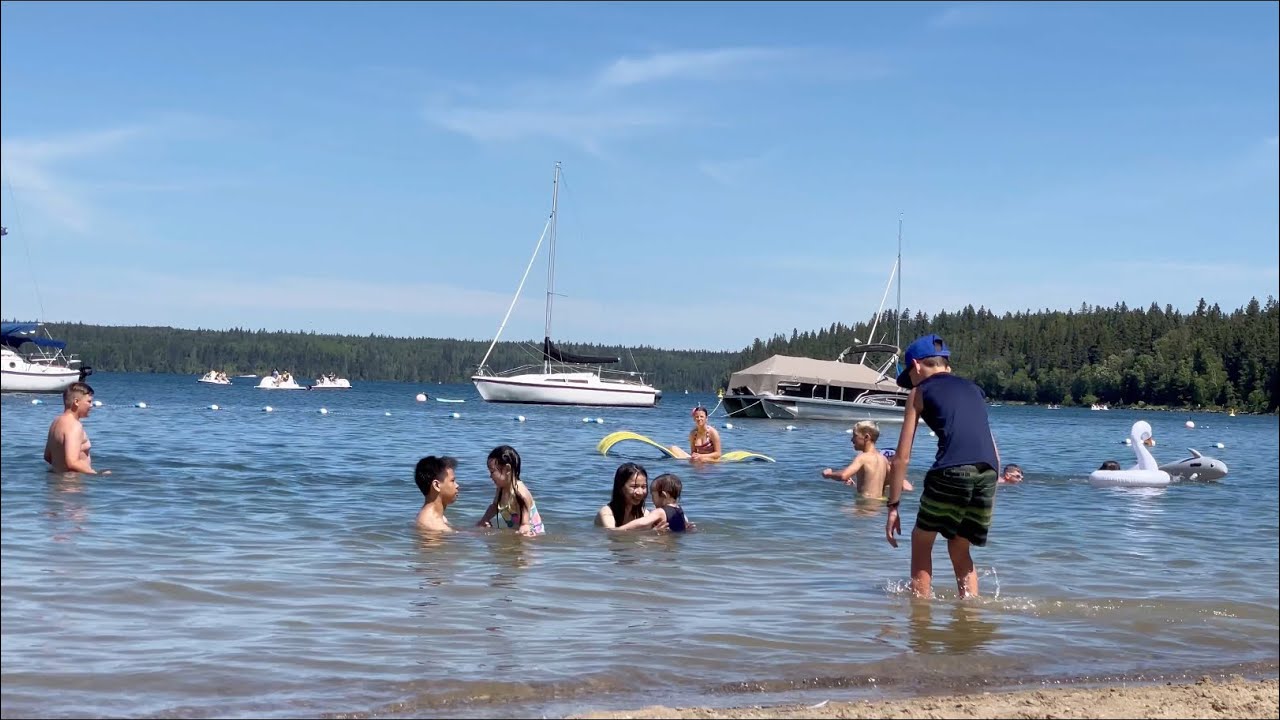 Exploring Clear lake Manitoba | Riding Mountain National Park # ...