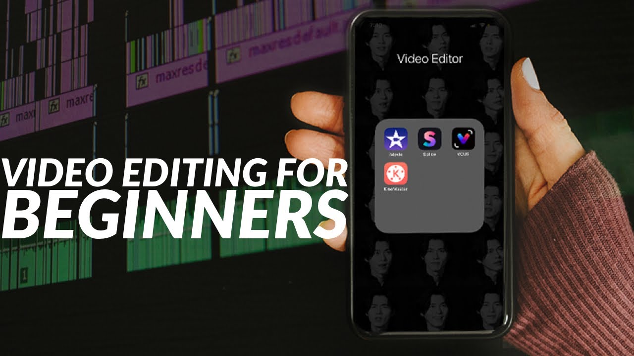 Video Editing for Beginners (I used my mobile phone for this!) - YouTube