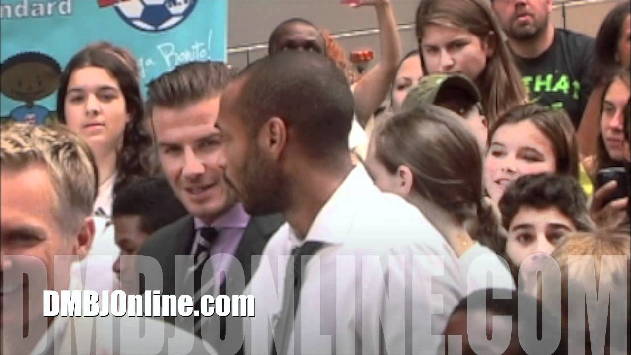 David Beckham and Thierry Henry.mov - YouTube