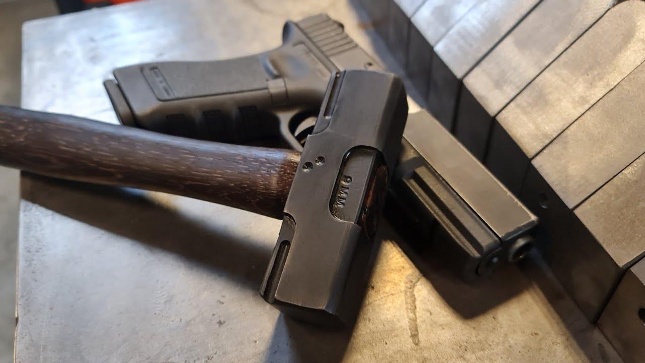 GLOCK 19 Inspired Hammer Design and Build - YouTube