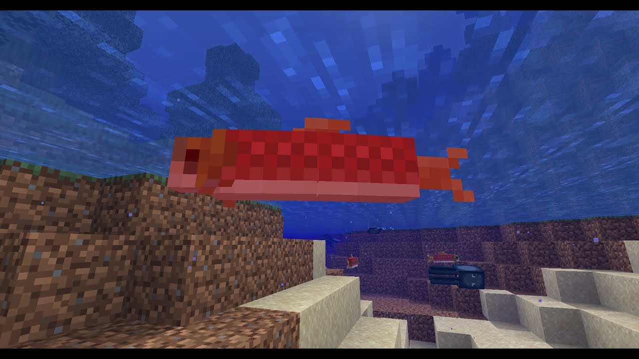 i beat a minecraft fish - YouTube