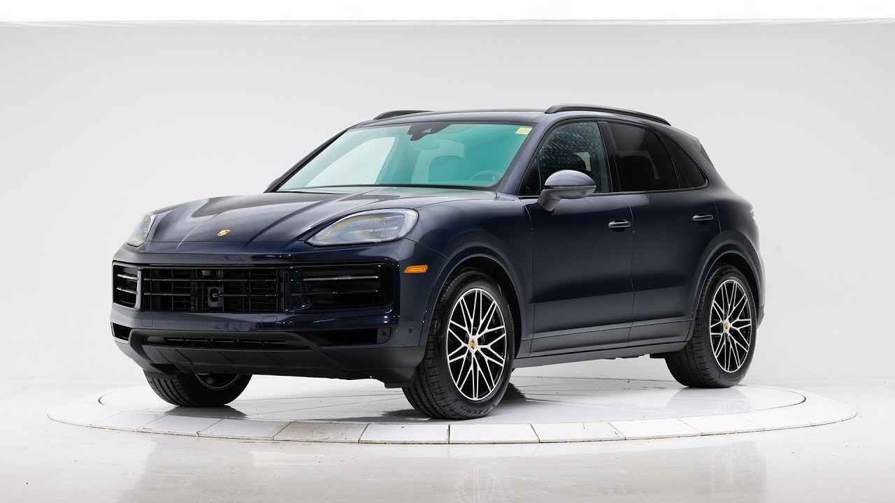 2024 Porsche Cayenne Algarve Blue Metallic | P7422 - YouTube