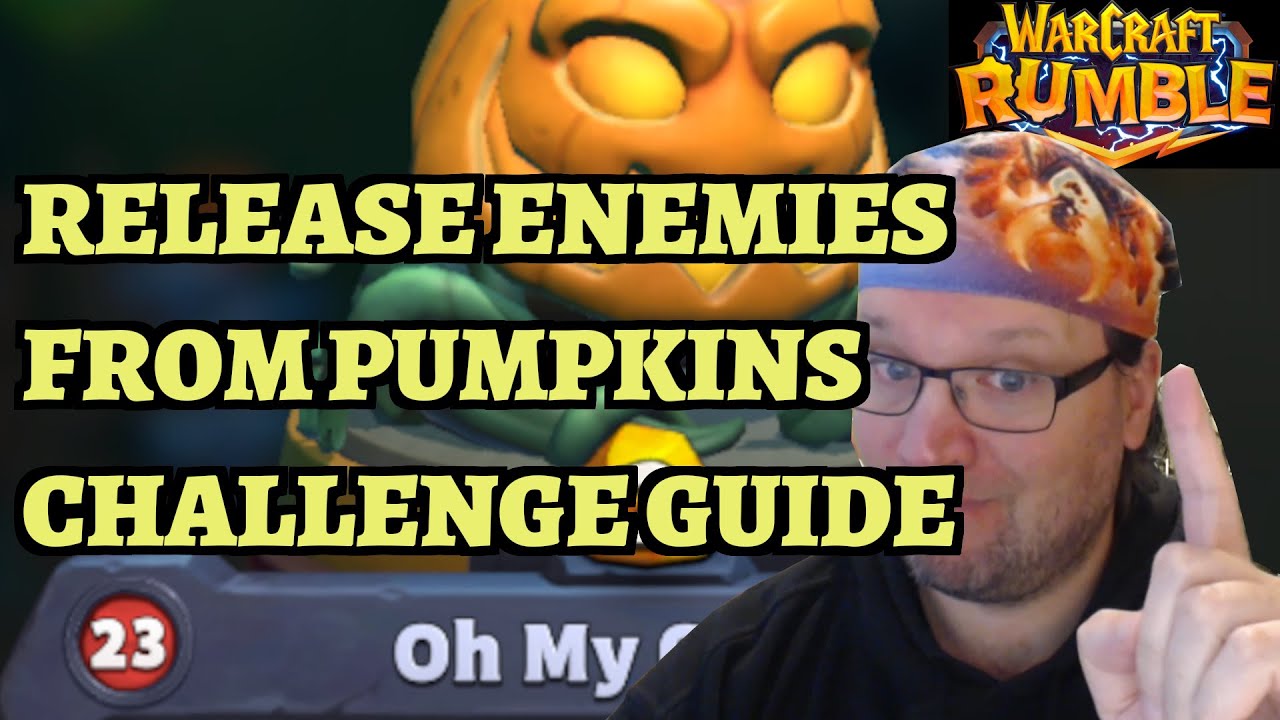Release Enemies from Pumpkins - Warcraft Rumble Hallow's End Event ...