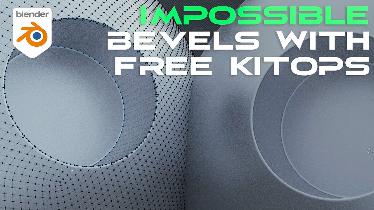 Impossible bevels with FREE KitOPS for Blender - YouTube