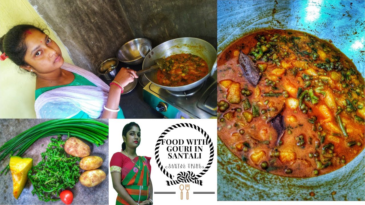 Purei michri ate midtang niramish recipe/Malabar spinach seed curry ...