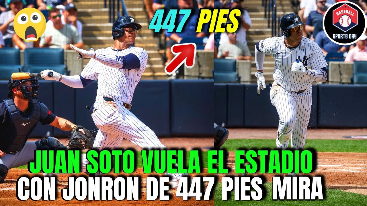 INCREIBLE JUAN SOTO SORPRENDE al MUNDO con el JONRON mas SALVAJE y ...