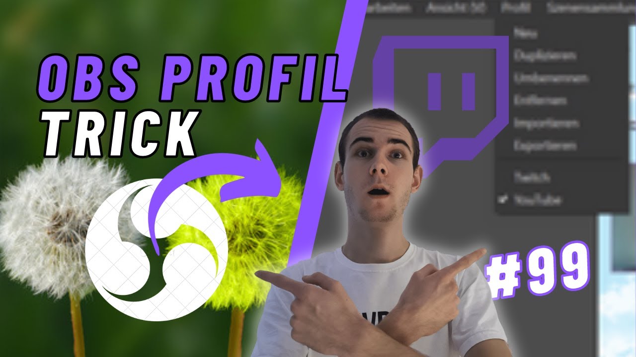 OBS Profile + Szenensammlungen für YouTuber & Twitch Streamer (Zeit ...