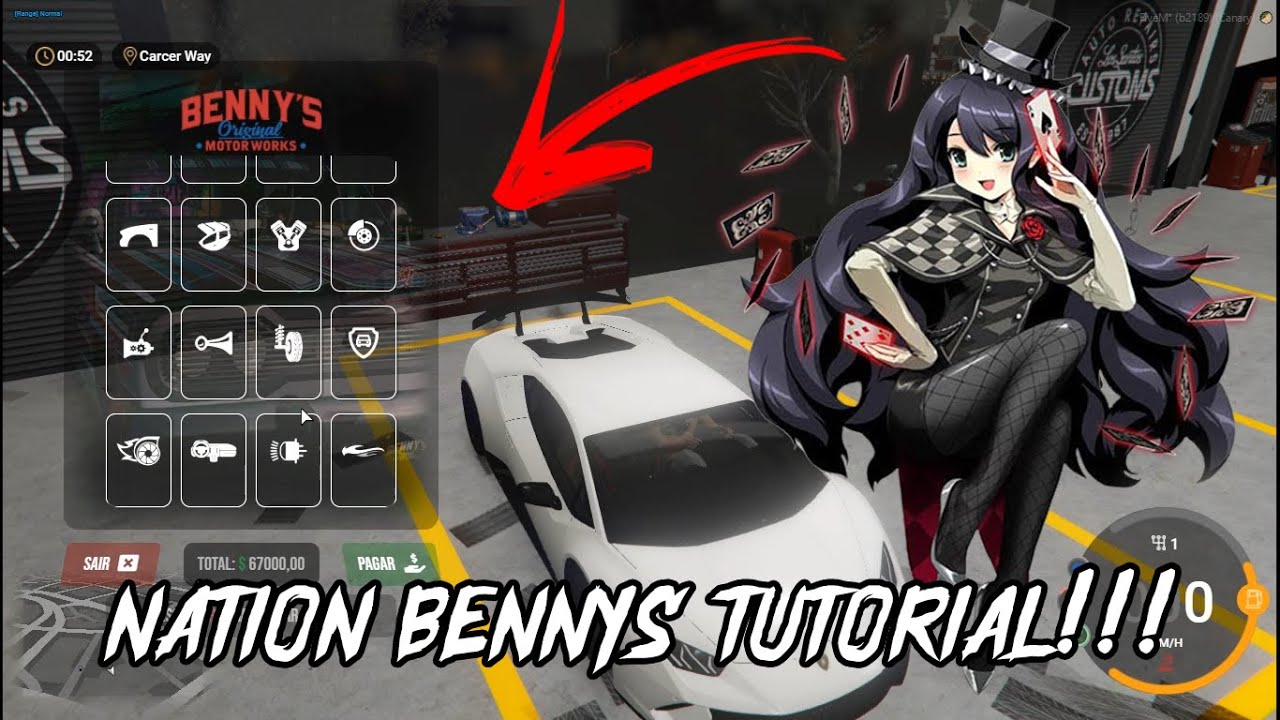 Nation Bennys FiveM | Script de tunagem em veiculos! Como adicionar e ...